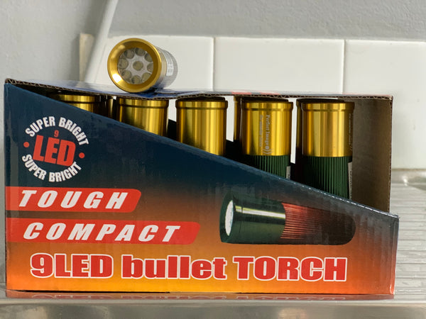 Compact LED Bullet Torch – Fish In & Out