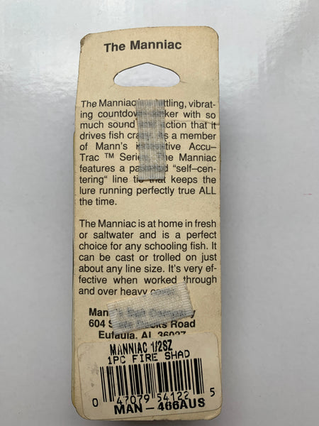 Mann’s The Manniac (466) – Fish In & Out
